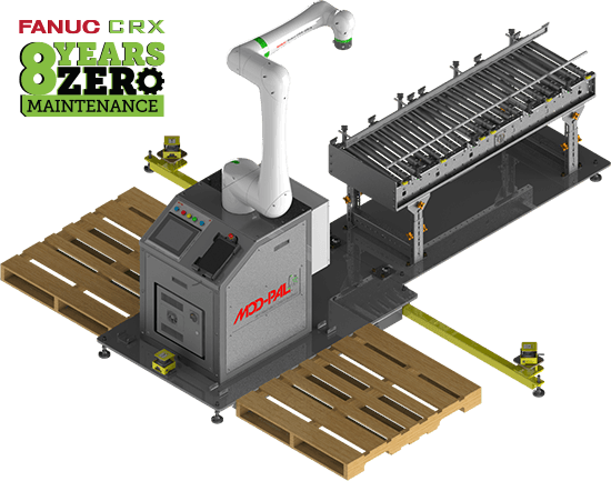 MOD-PAL 30 Collaborative Palletizer | APT FANUC | BPM Systems
